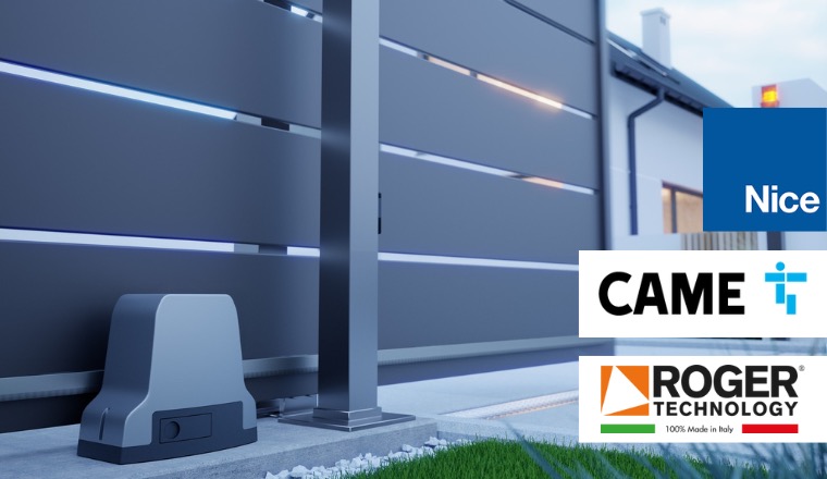 Porovnanie najlepších značiek pohonov na brány: Nice, Came a Roger ...